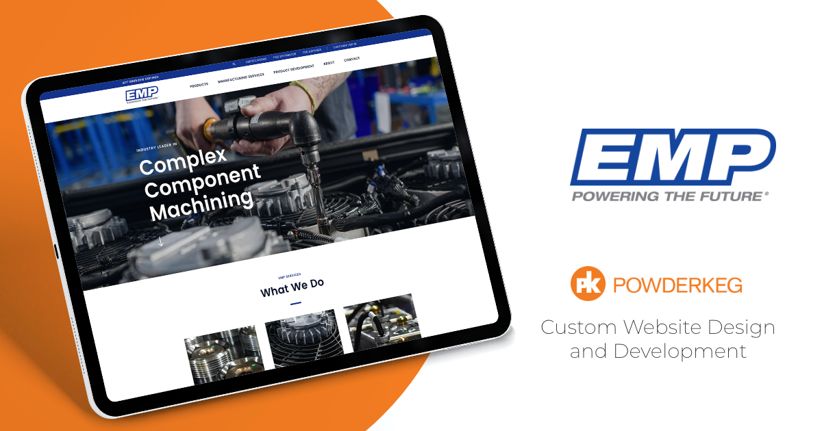 EMP - Powderkeg Web Design